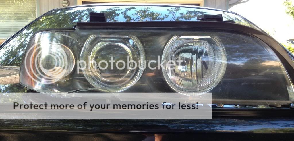 E39 Post Facelift OEM Headlights w/ HID bulbs and super slim ballast ...