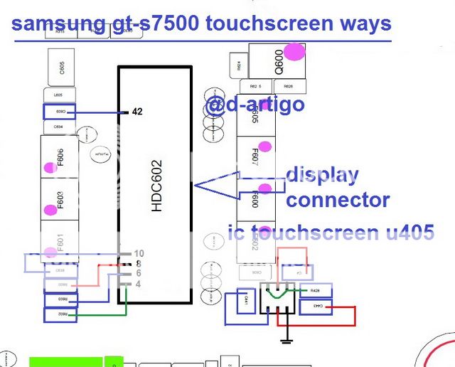 Need s7500 full schematic or touch screen way - GSM-Forum