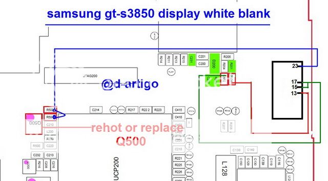 S3850 white screen - GSM-Forum