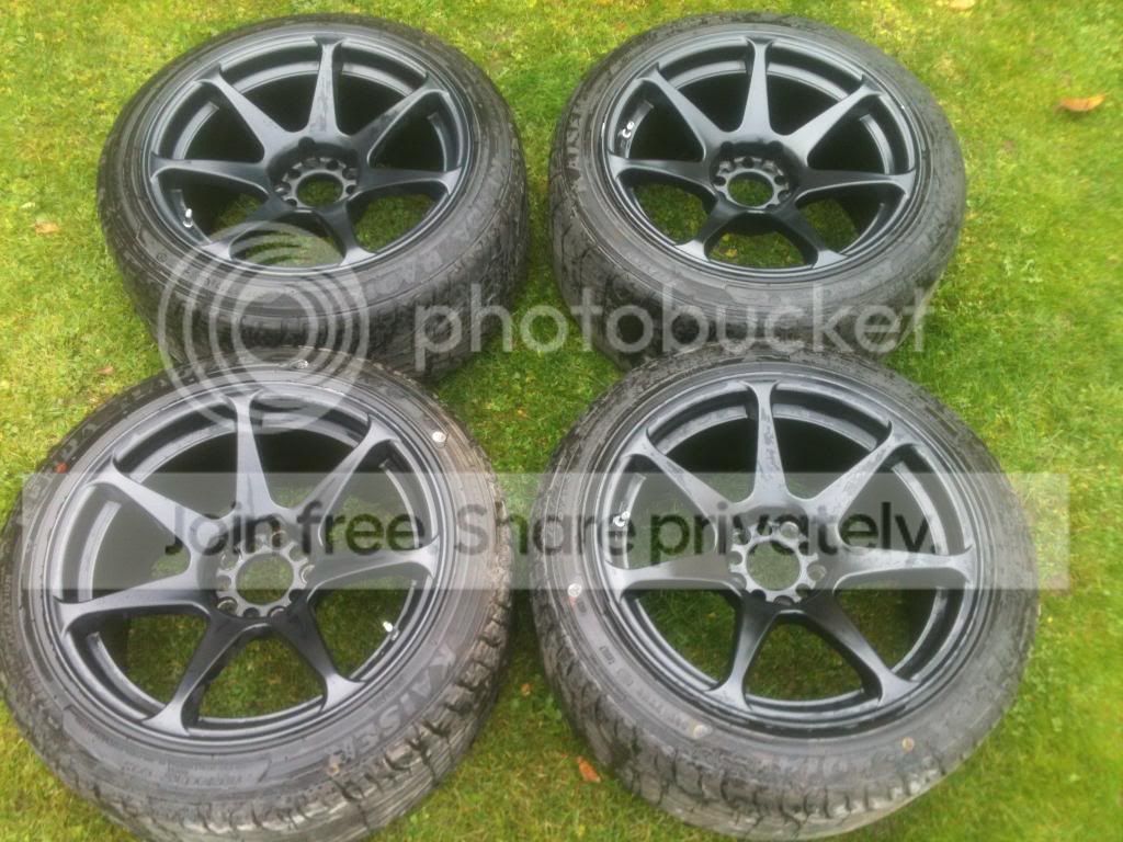 CST ZERO Hyper Black 17x9.5 et15 5x114.3 | Driftworks Forum