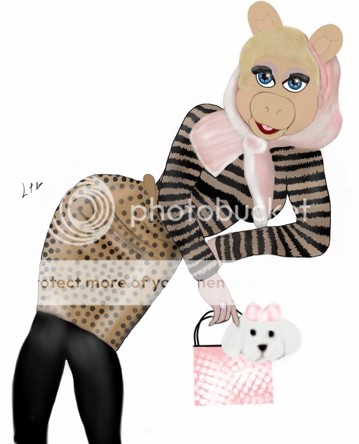 Lady Piggy draws Miss Piggy | Page 3 | Muppet Central Forum